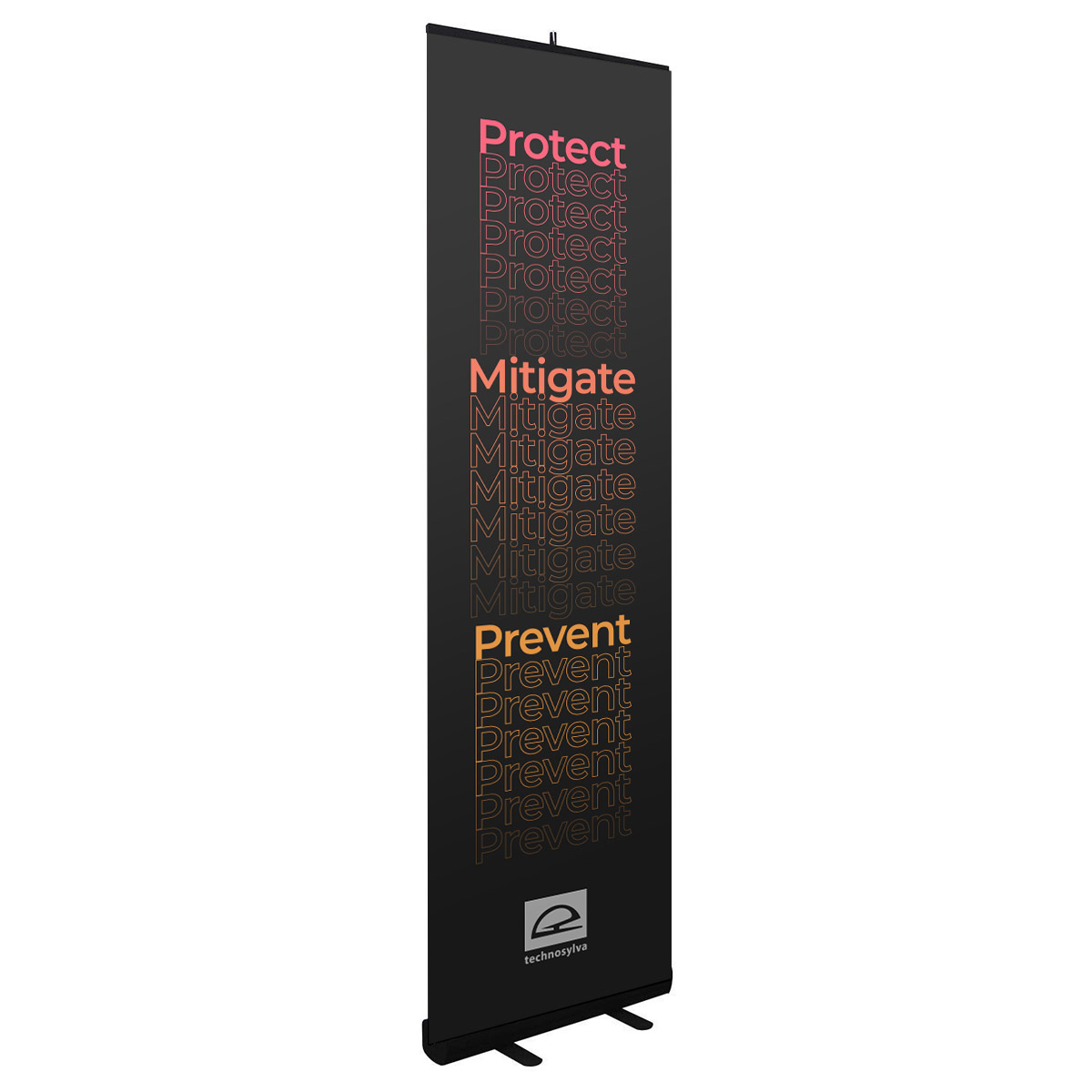 Brilliant: 24" Retractable Banner Kit