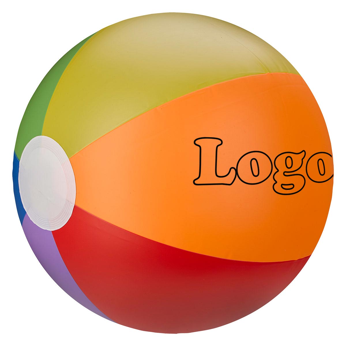 Brilliant: 16" Rainbow Beach Ball