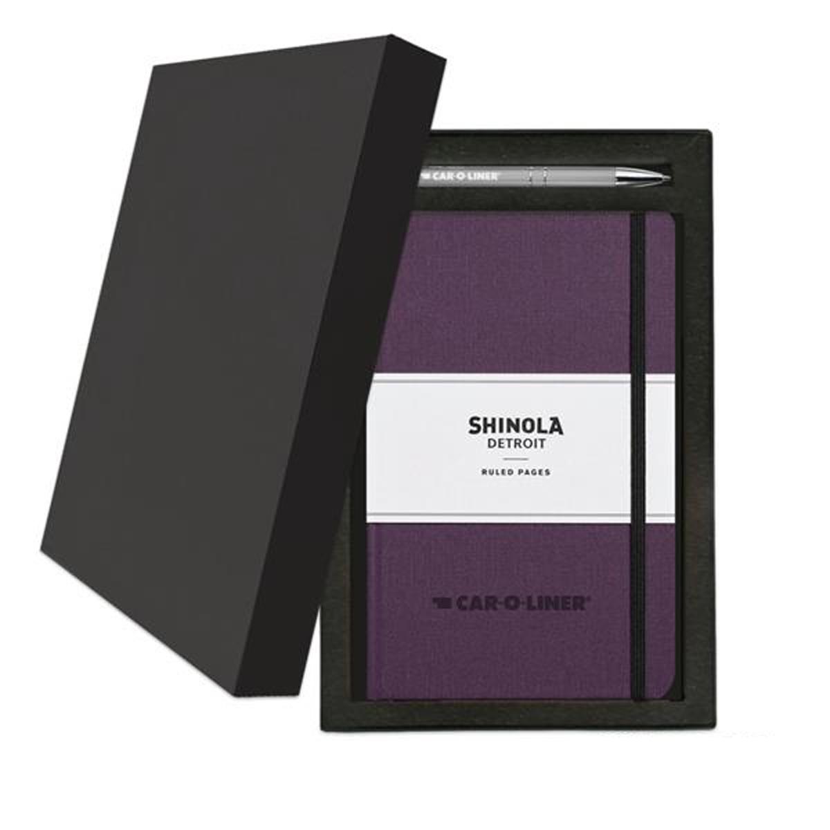 Brilliant: Shinola Hard Cover Journal and Pen Gift Set
