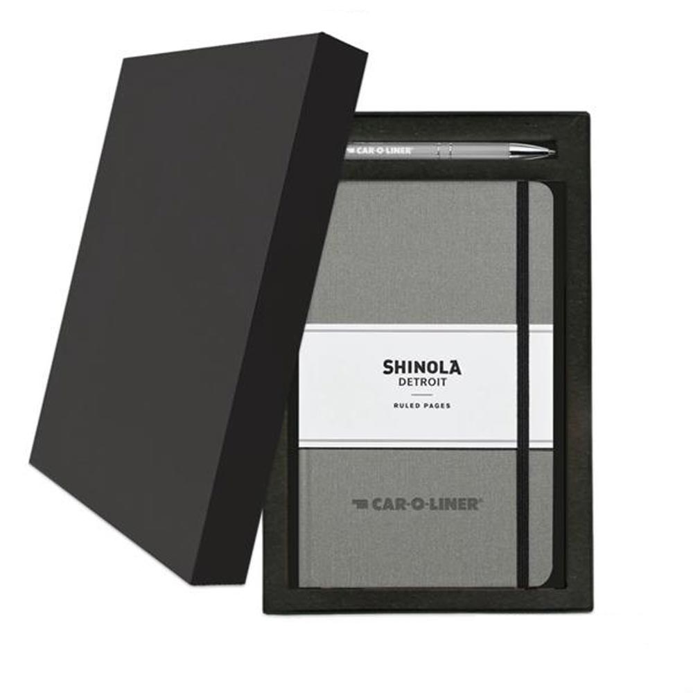 Brilliant: Shinola Hard Cover Journal and Pen Gift Set