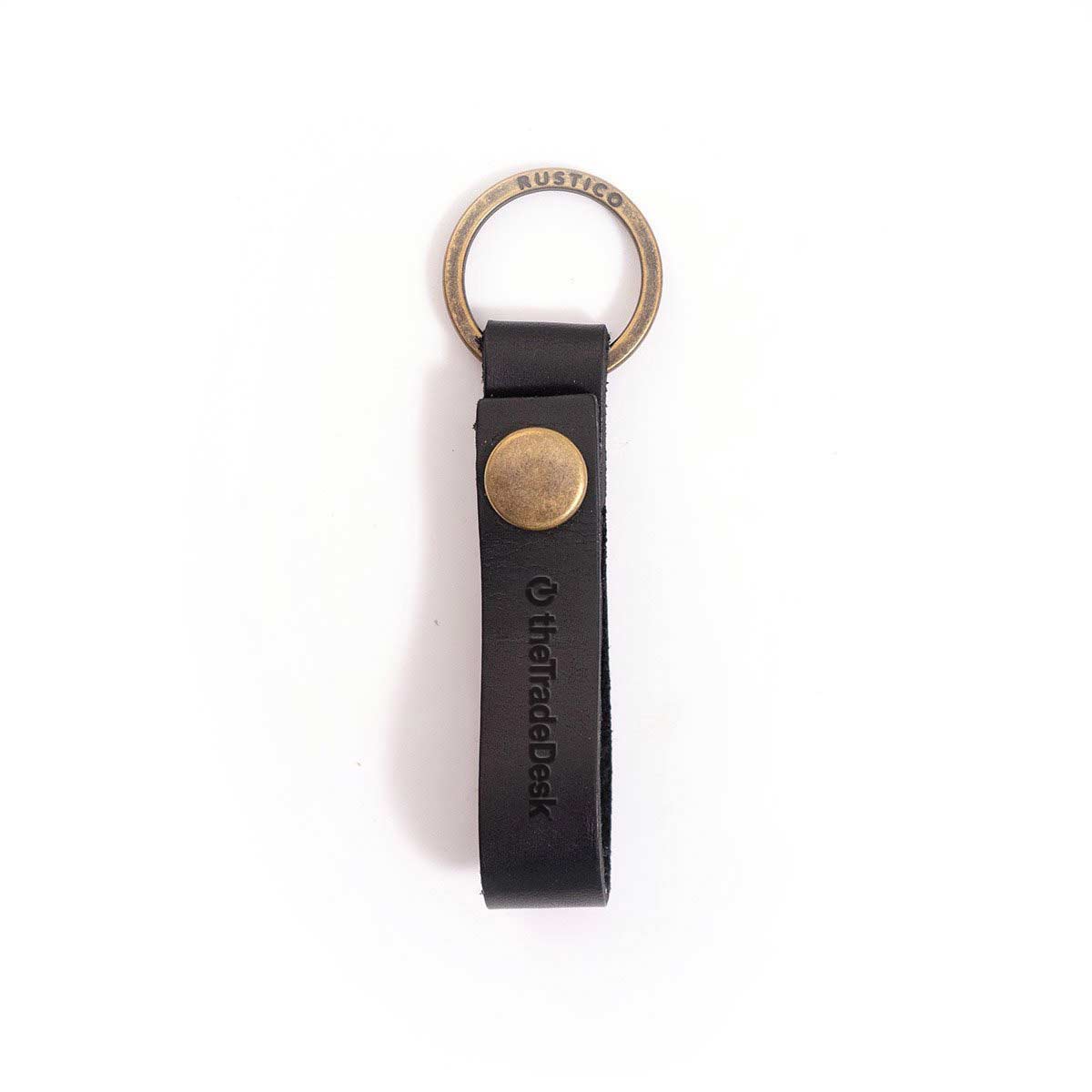 Brilliant: Rustico Loop Leather Keychain