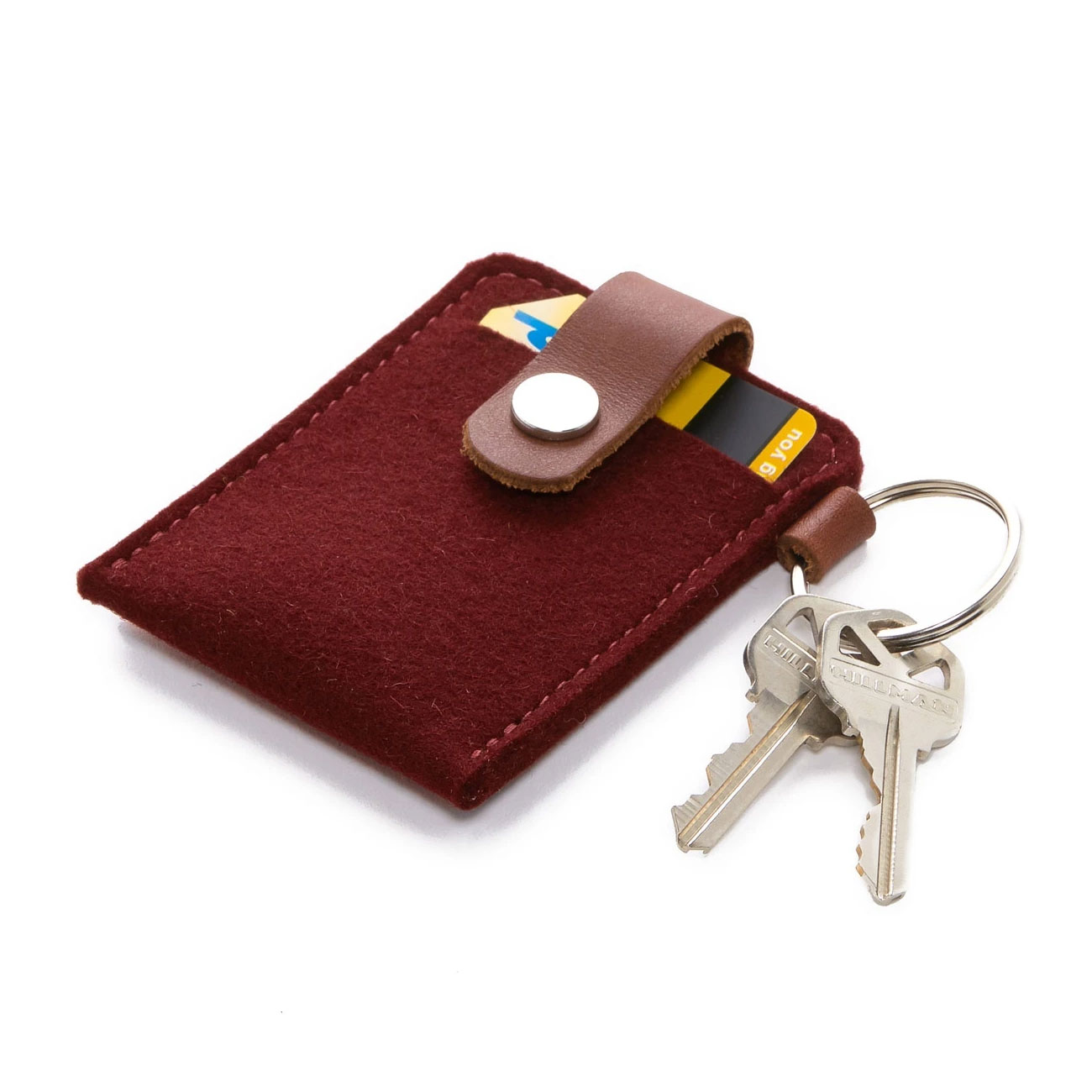 Brilliant: Graf Lantz Felt Key Card Case