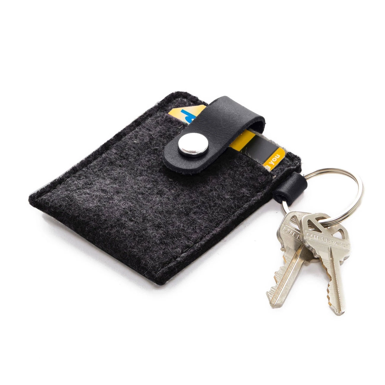 Brilliant: Graf Lantz Felt Key Card Case