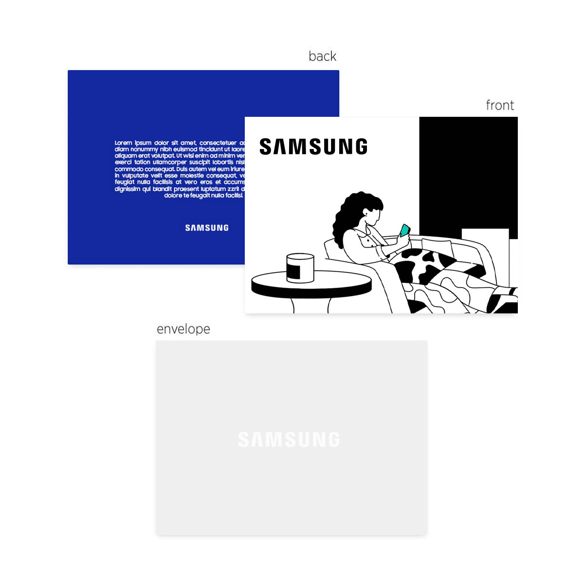Brilliant: Soft Touch Note Card
