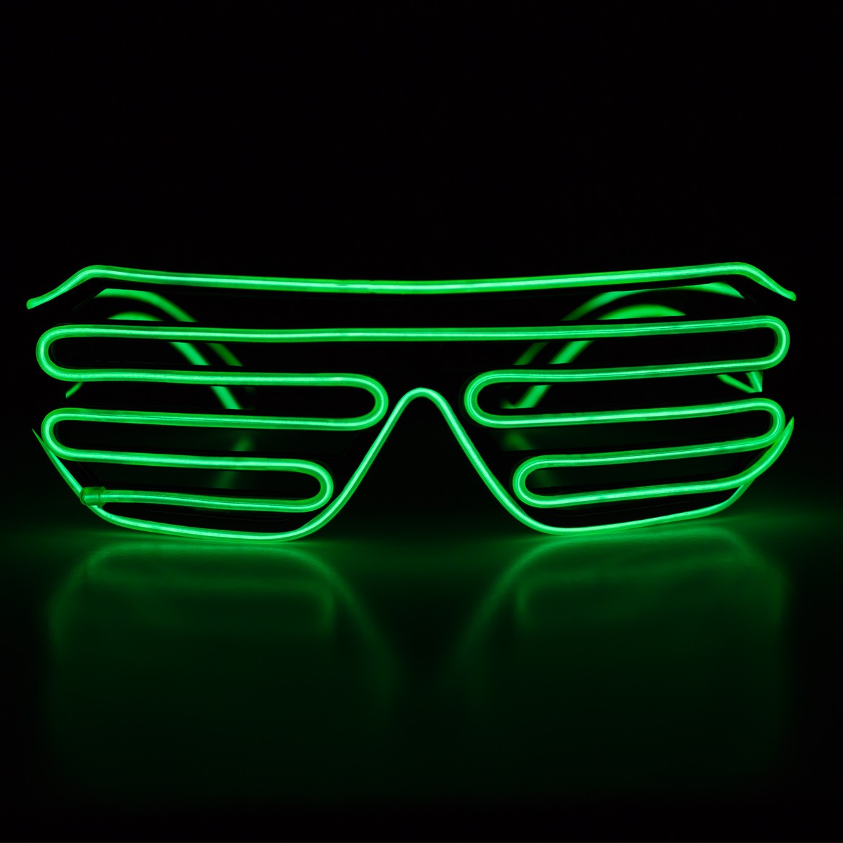 Brilliant: Slotted LED Sunglasses
