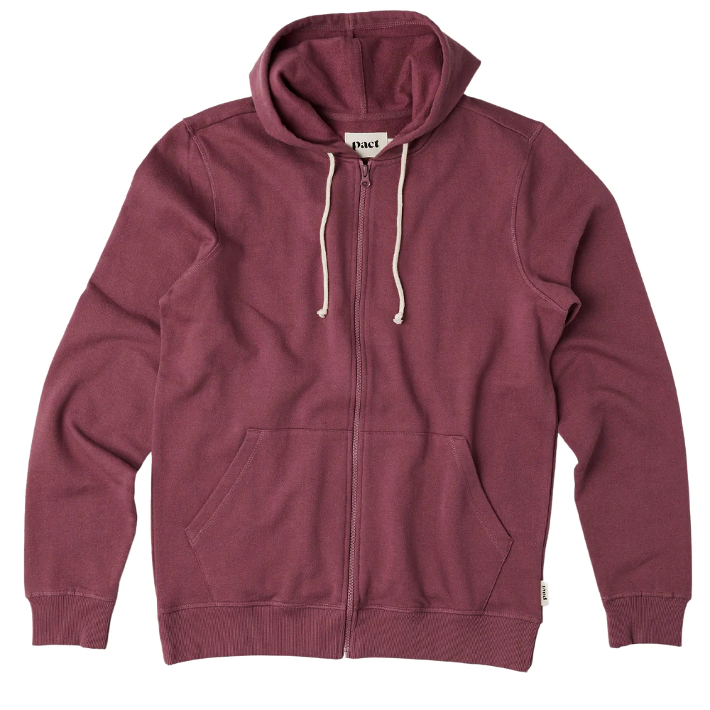 Brilliant: Pact Organic Cotton Zip Hoodie