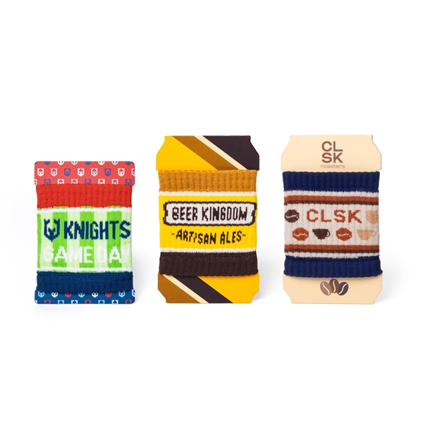 Brilliant: Knitted Can Koozie