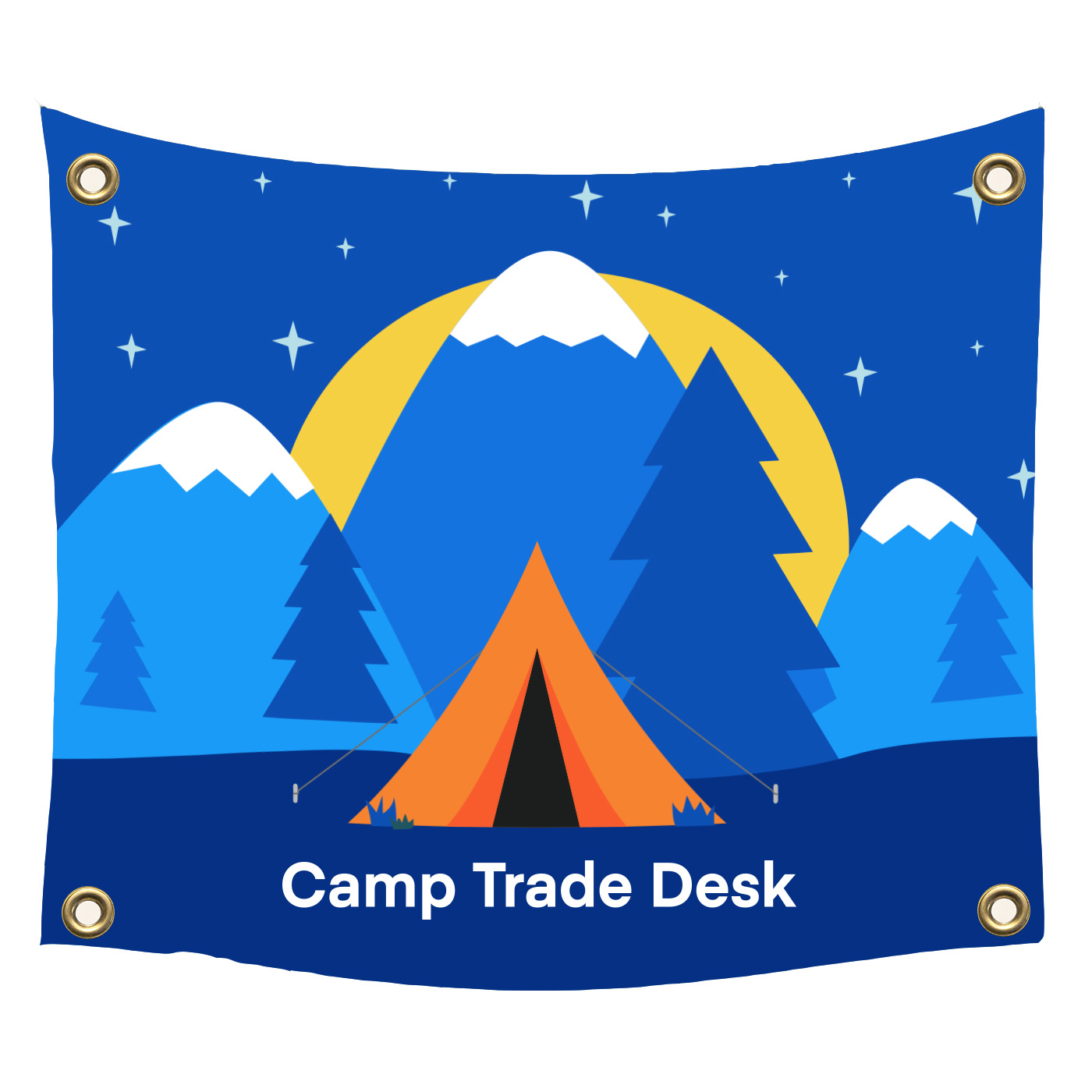 Brilliant: Outdoor Wall Tapestry