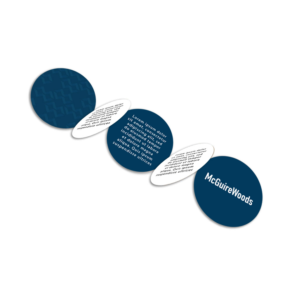 Brilliant: Circular Accordion Card