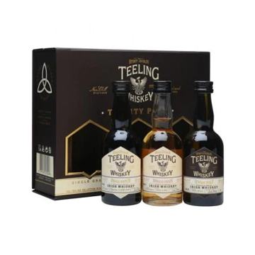 Brilliant: Teeling Irish Whiskey Miniatures Trinity Gift Set